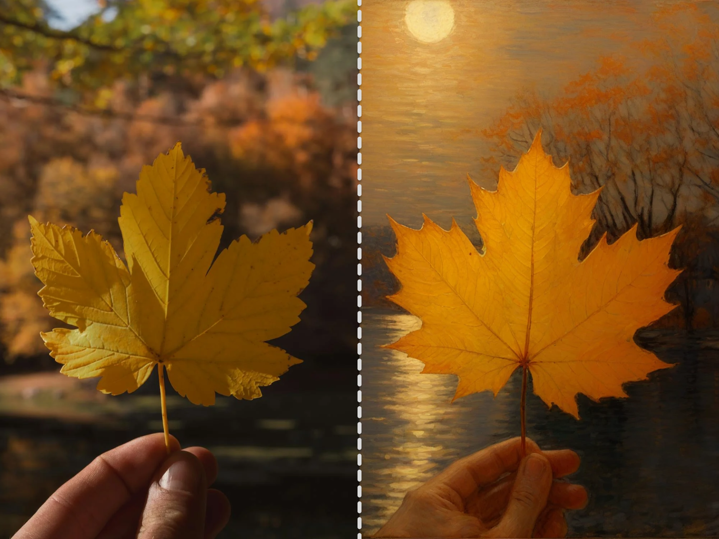turn photo into painting